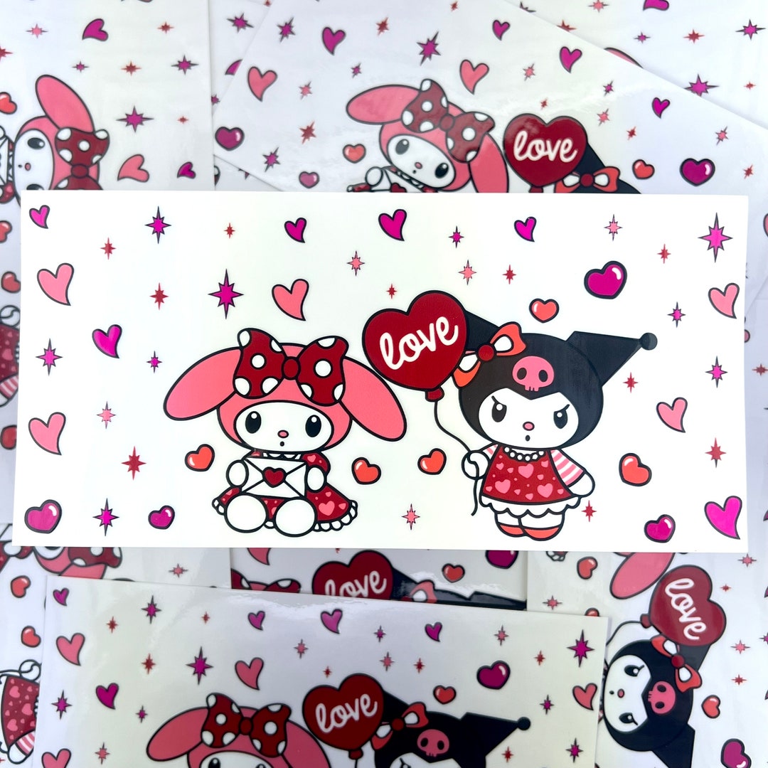 Kuromi & My Meoldy UVDTF Wrap - Etsy