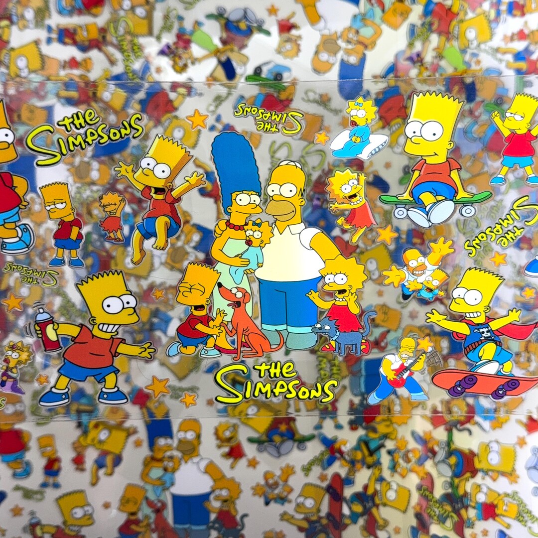 The Simpsons UVDTF Wrap - Etsy