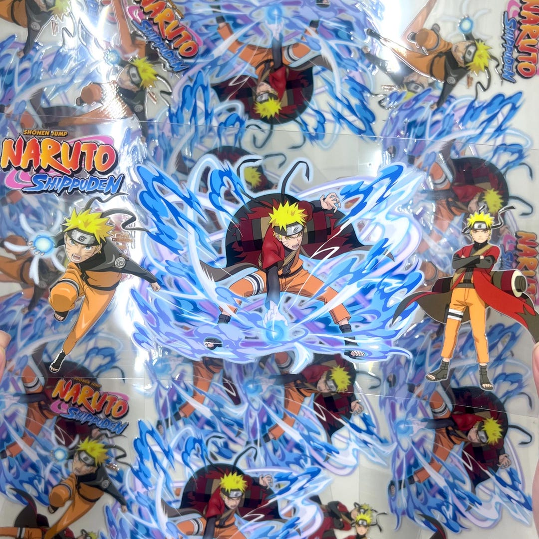 Naruto UVDTF Wrap - Etsy