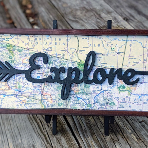 Explore Sign - Etsy