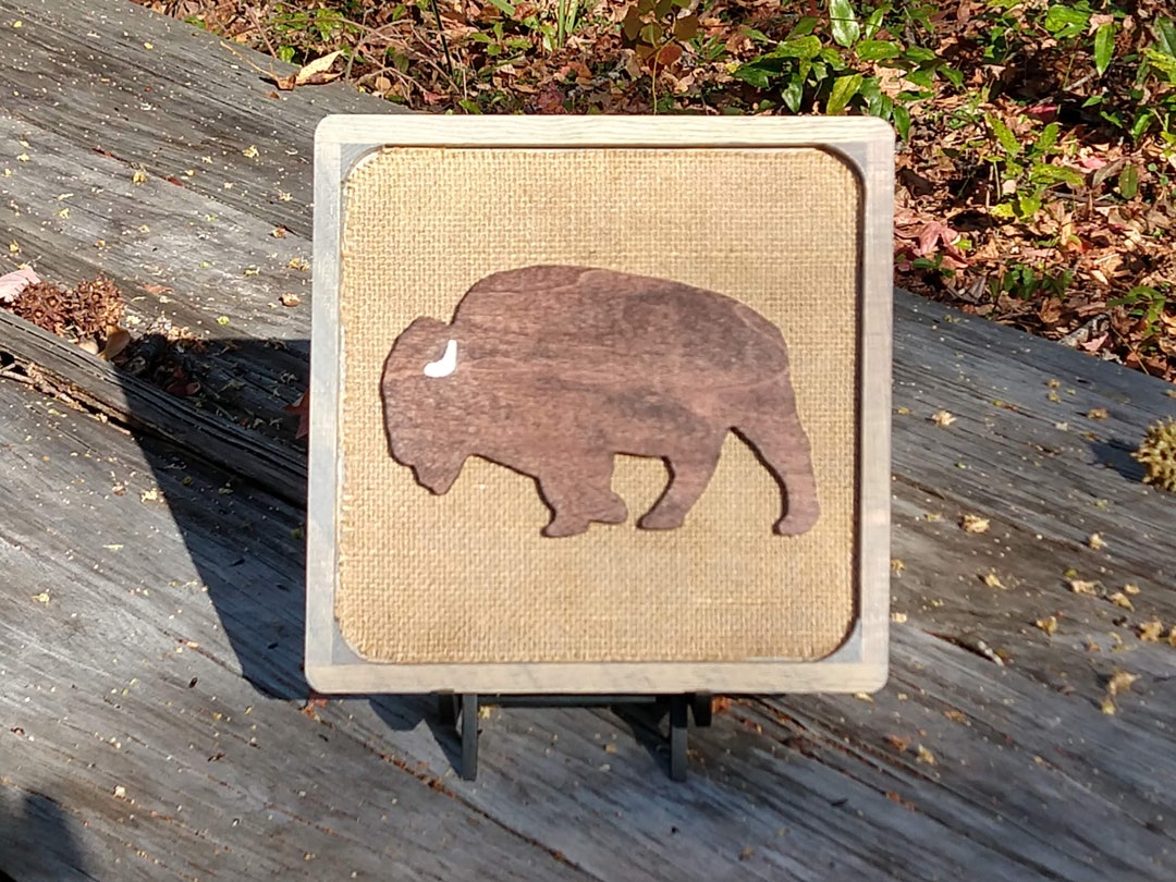 Framed Buffalo Wall Art - Etsy