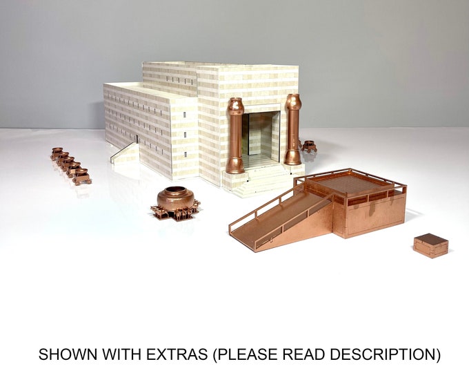 Solomon's Temple Scale Model Kit - 1:80 Scale; UNASSEMBLED - Etsy