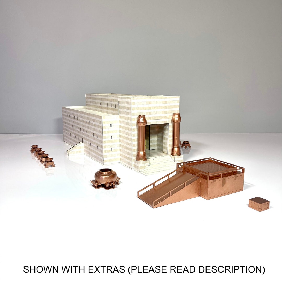 Solomon's Temple Scale Model Kit - 1:80 Scale; UNASSEMBLED - Etsy