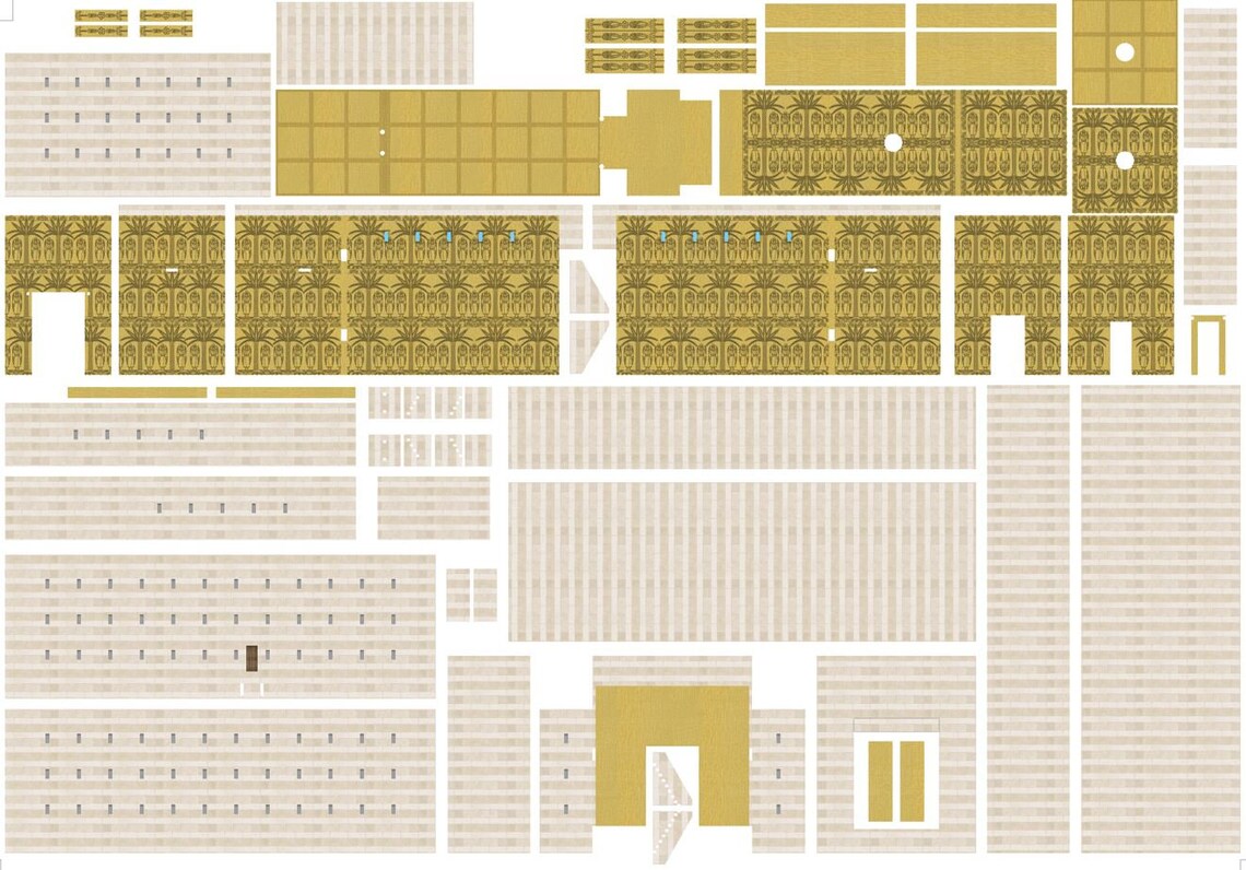 Solomon's Temple Scale Model Kit 1:80 Scale UNASSEMBLED - Etsy