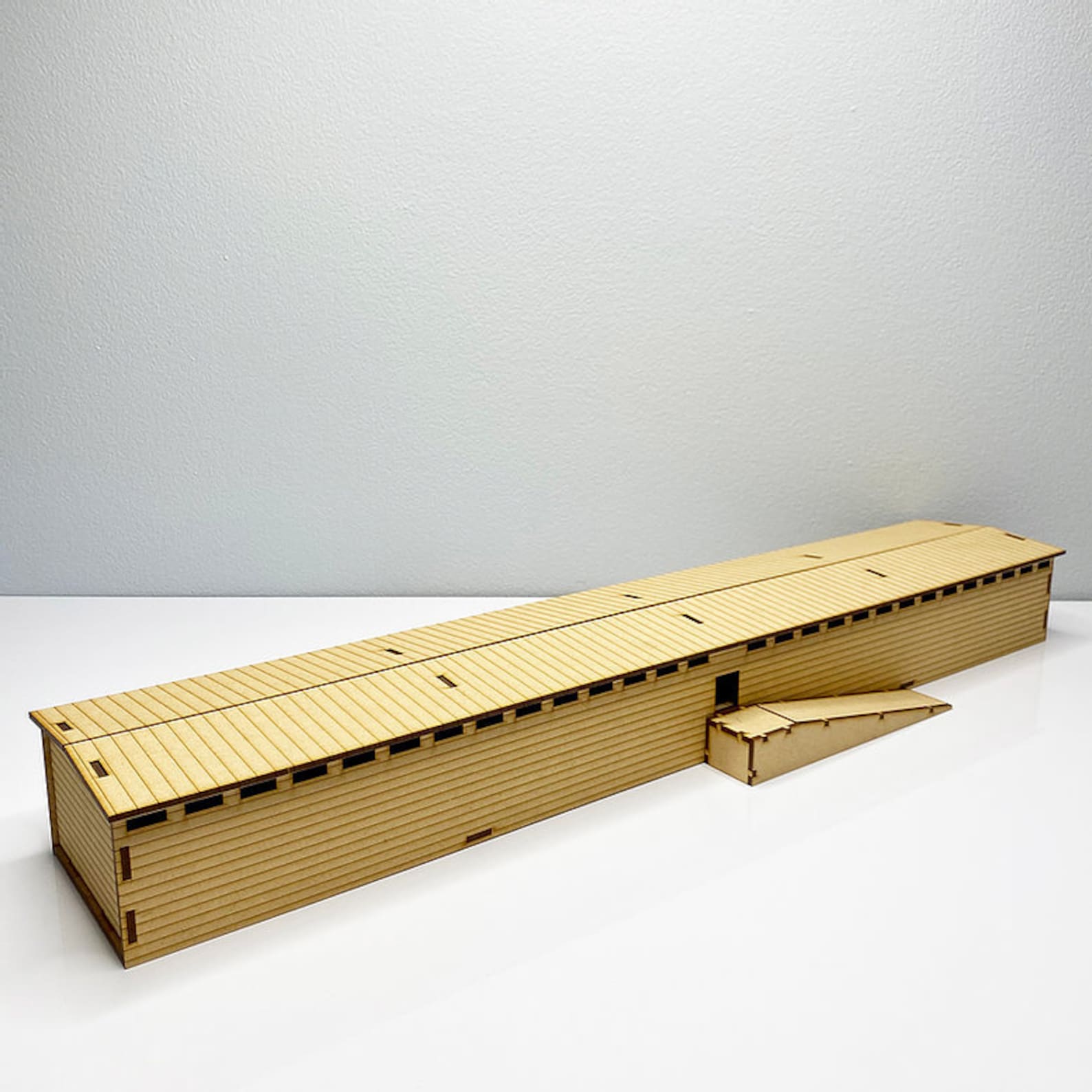 Noahs Ark 24 Inch Ark Model 1:220 Scale Model of Noah's - Etsy