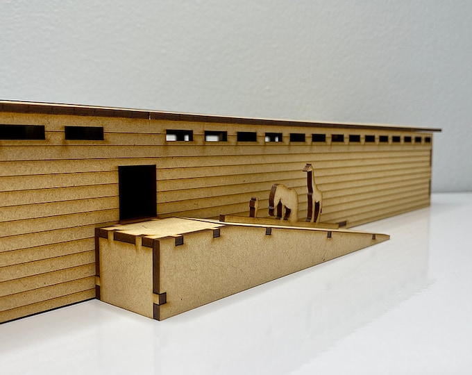 Noahs Ark 24 Inch Ark Model 1:220 Scale Model of Noah's - Etsy