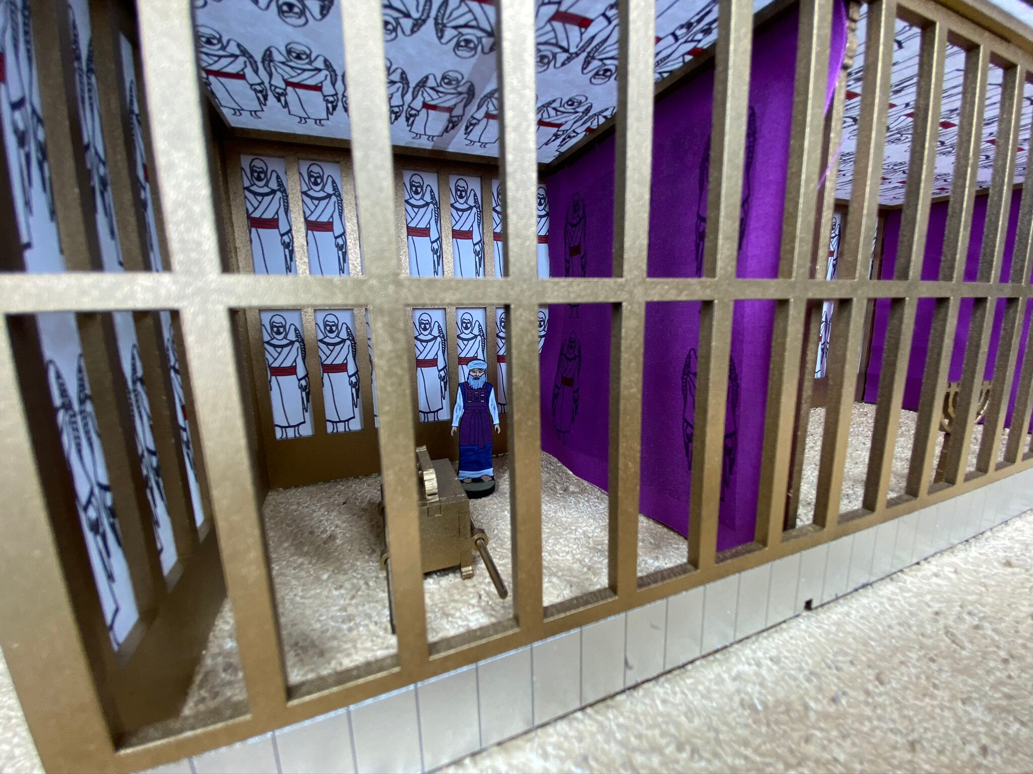 Tabernacle Model Kit 1:40 Scale Model of Tabernacle Ancient | Etsy