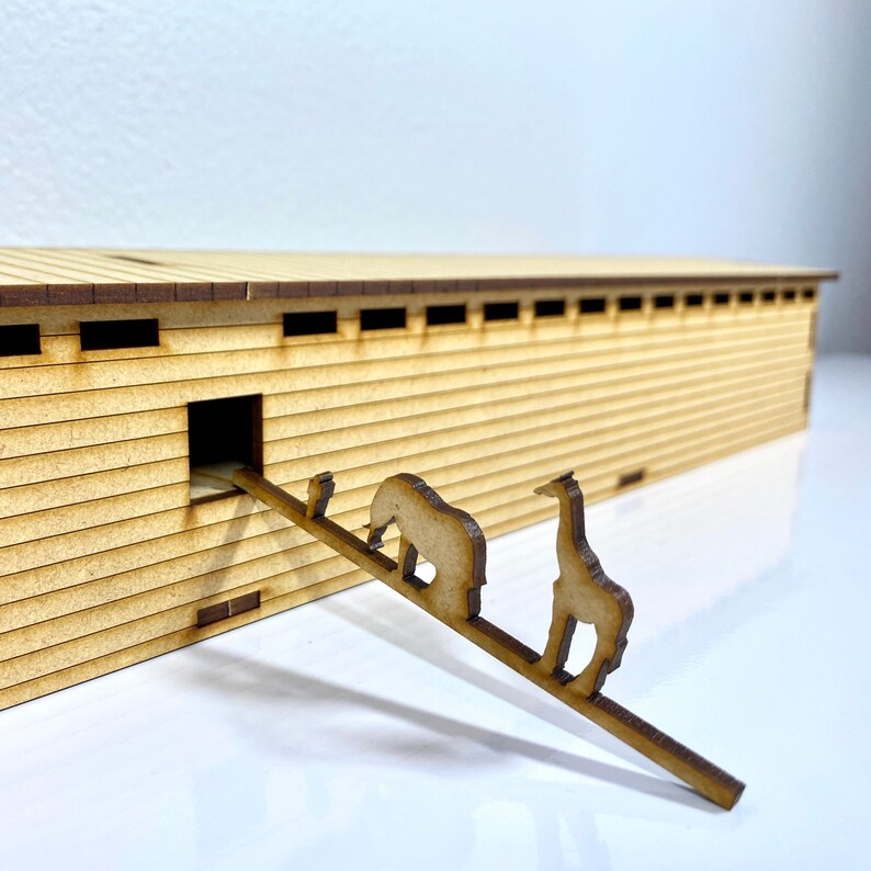 Noahs Ark 21 Inch Ark Model 1:250 scale model of Noahs Ark | Etsy