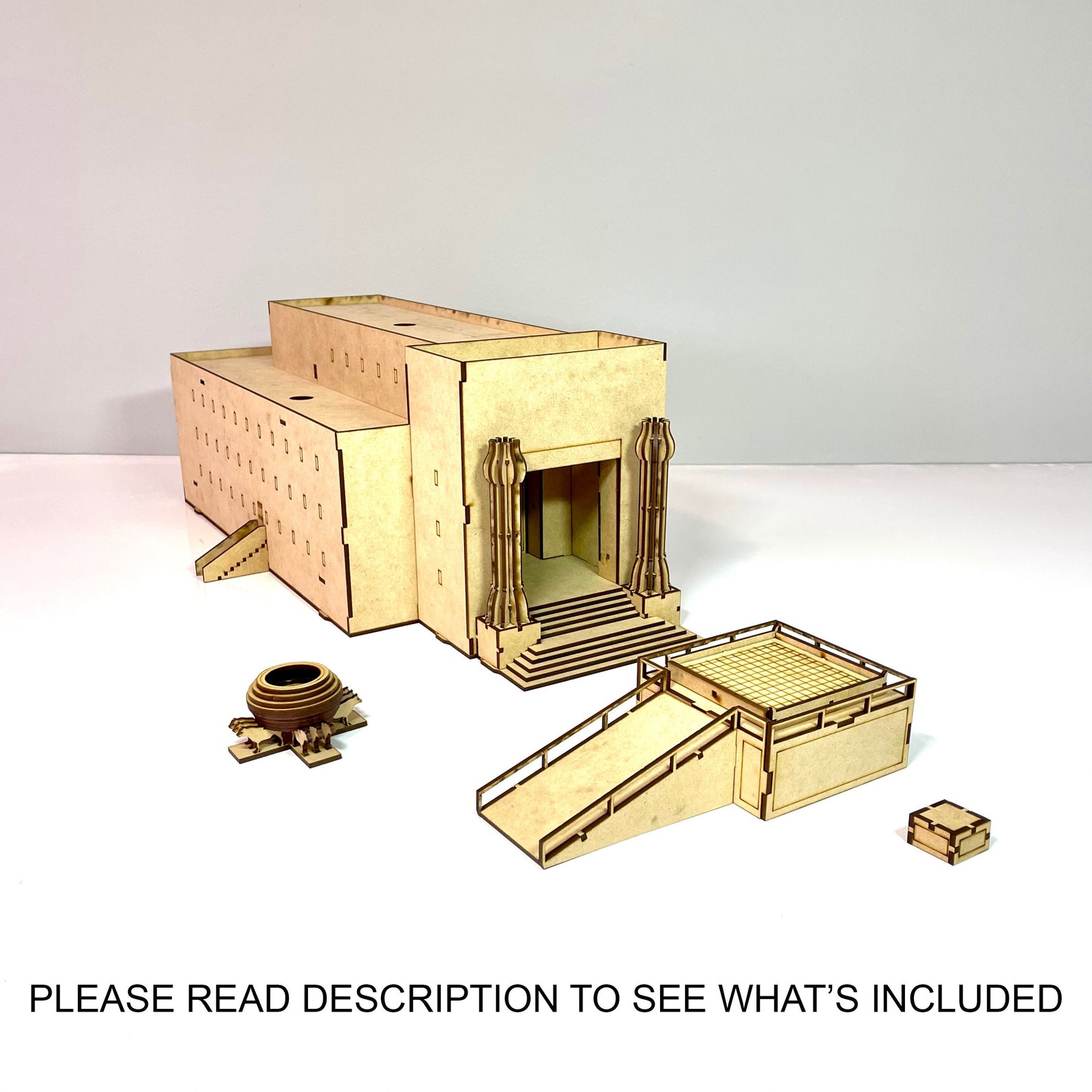 Solomon's Temple Scale Model Kit - 1:80 Scale; UNASSEMBLED - Etsy
