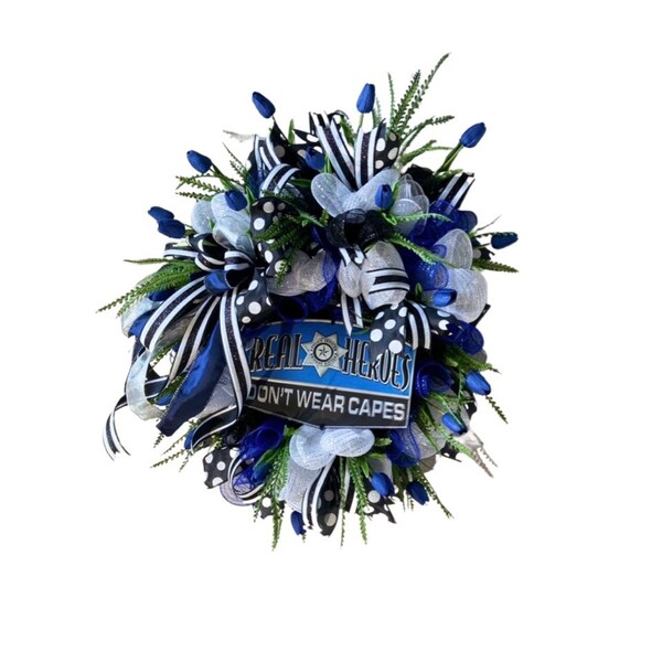 Police Wreath - Etsy
