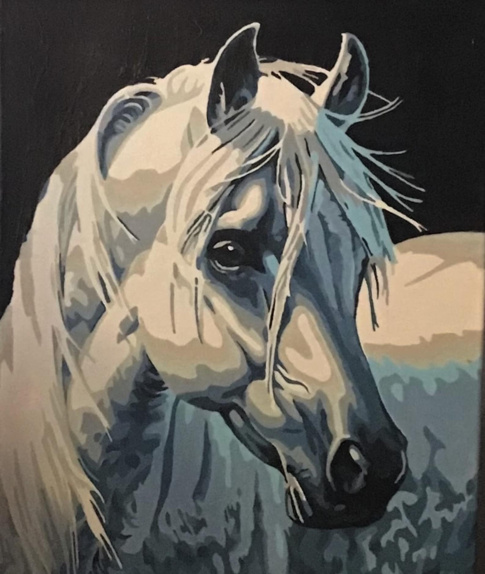 Stallion Painting - Etsy