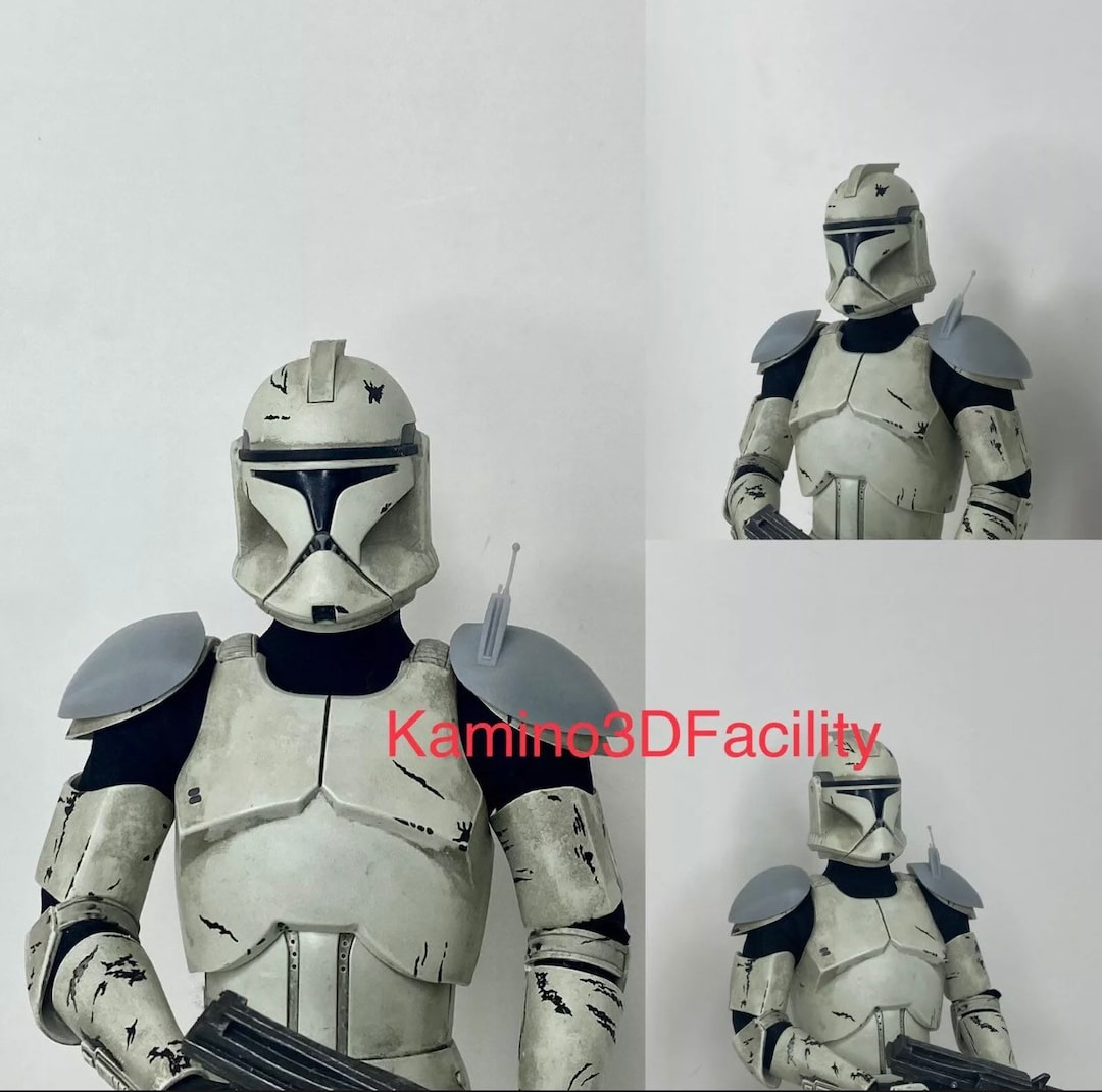 1:6 SS/HT Clone Trooper Hound Shoulders for Custom 12” Figure - Etsy
