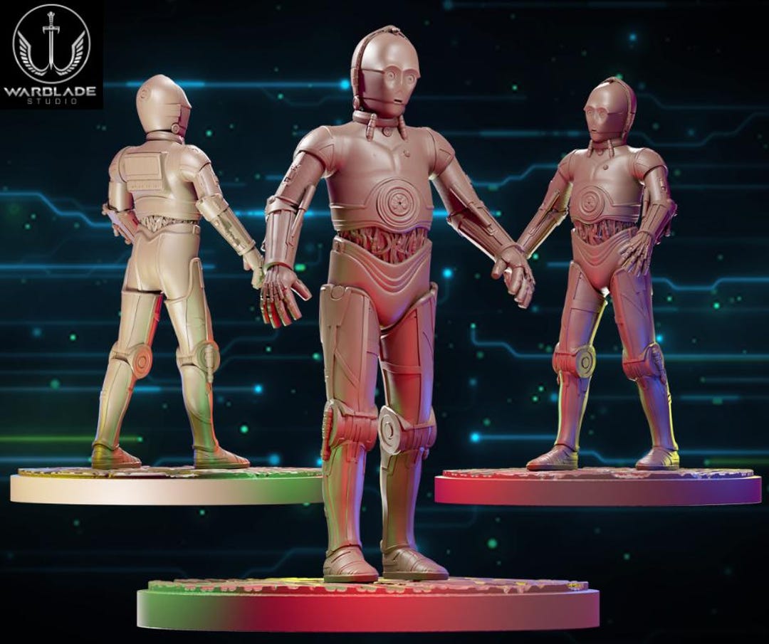 Warblade Studio: C3P0 Shatterpoint Compatible - Etsy