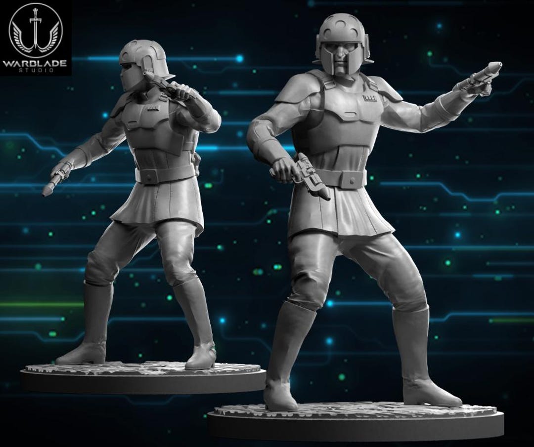 Warblade Studio: ISB Agent Shatterpoint Compatible - Etsy