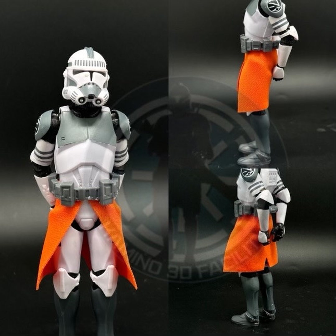 1:12 Custom Realistic Orange Kama for Clone Trooper Black - Etsy