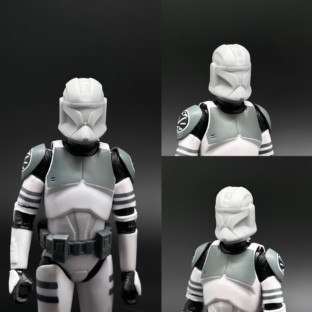 1:12 Clone Trooper Phase One Engineer Helmet for Black Series 6inch - Etsy