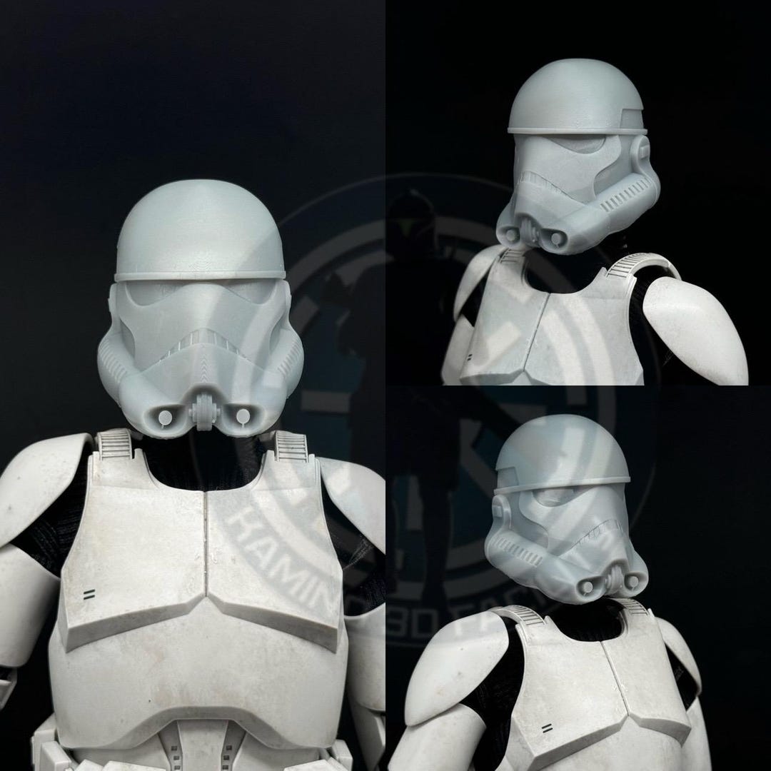 1:6 HT Phase 3 Clone Trooper Helmet for Custom 12in Figure - Etsy