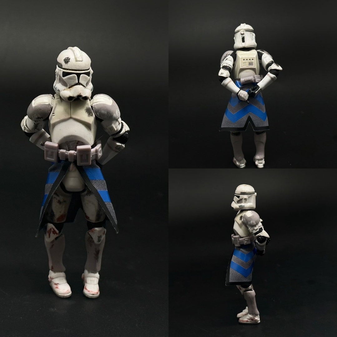 1:18 Custom Realistic Fives Kama for Clone Trooper 3.75 Inches - Etsy