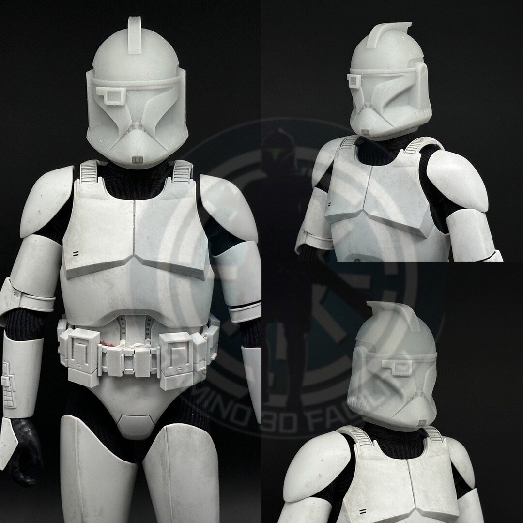1:6 HT Alpha17 Clone Trooper Helmet for Custom 12in Figure - Etsy
