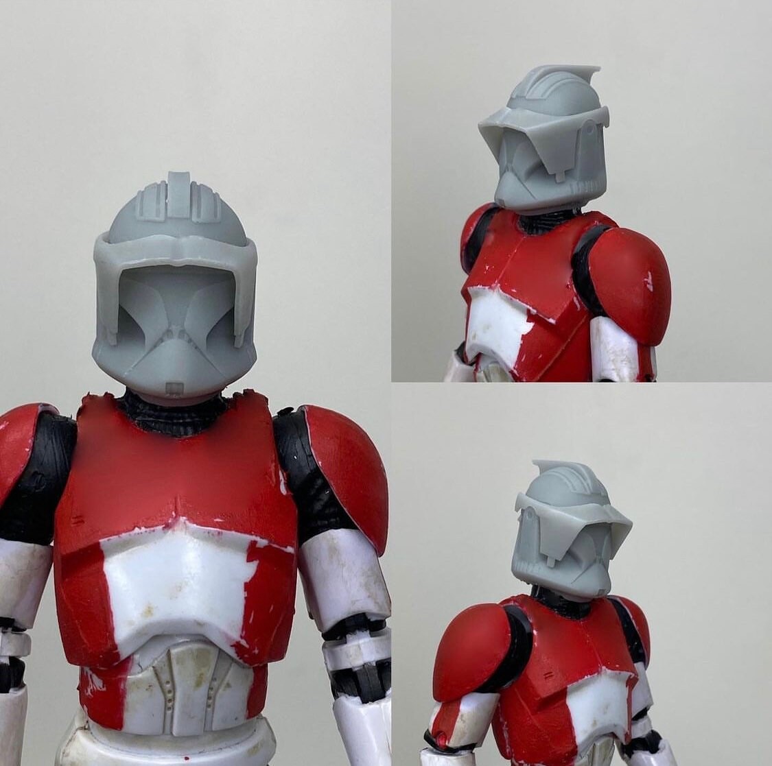 1:12 Phase One Heavy Clone Trooper Helmet for Black Series - Etsy