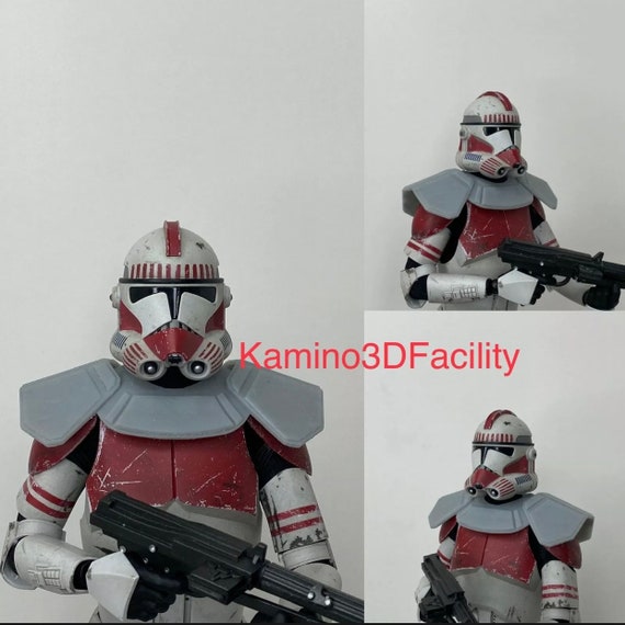 1:6 SS/HT Clone Trooper ARC Realistic Pauldron for Custom 12 - Etsy