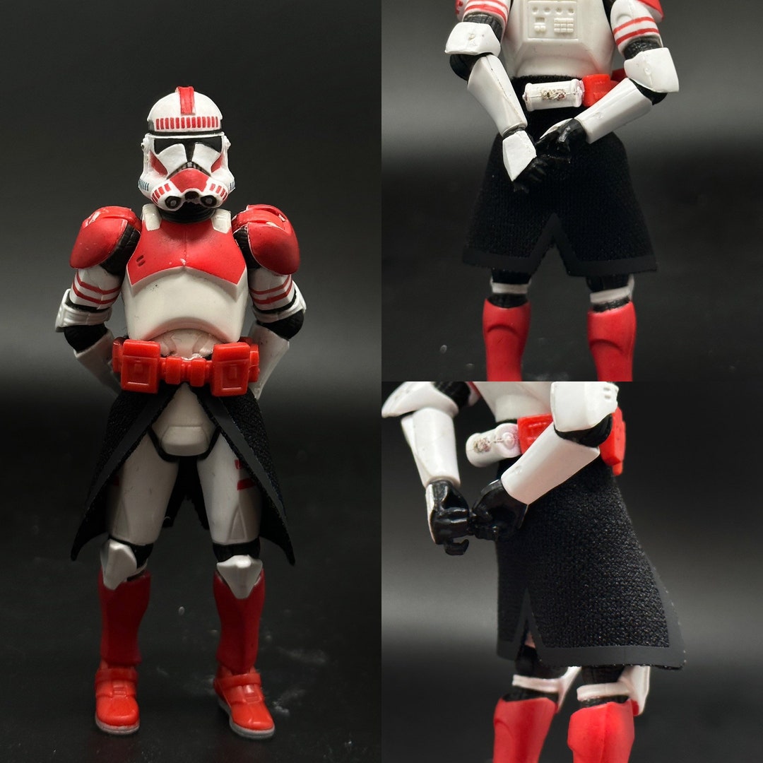 1:18 Custom Realistic Black Kama for Clone Trooper 3.75 Inches - Etsy
