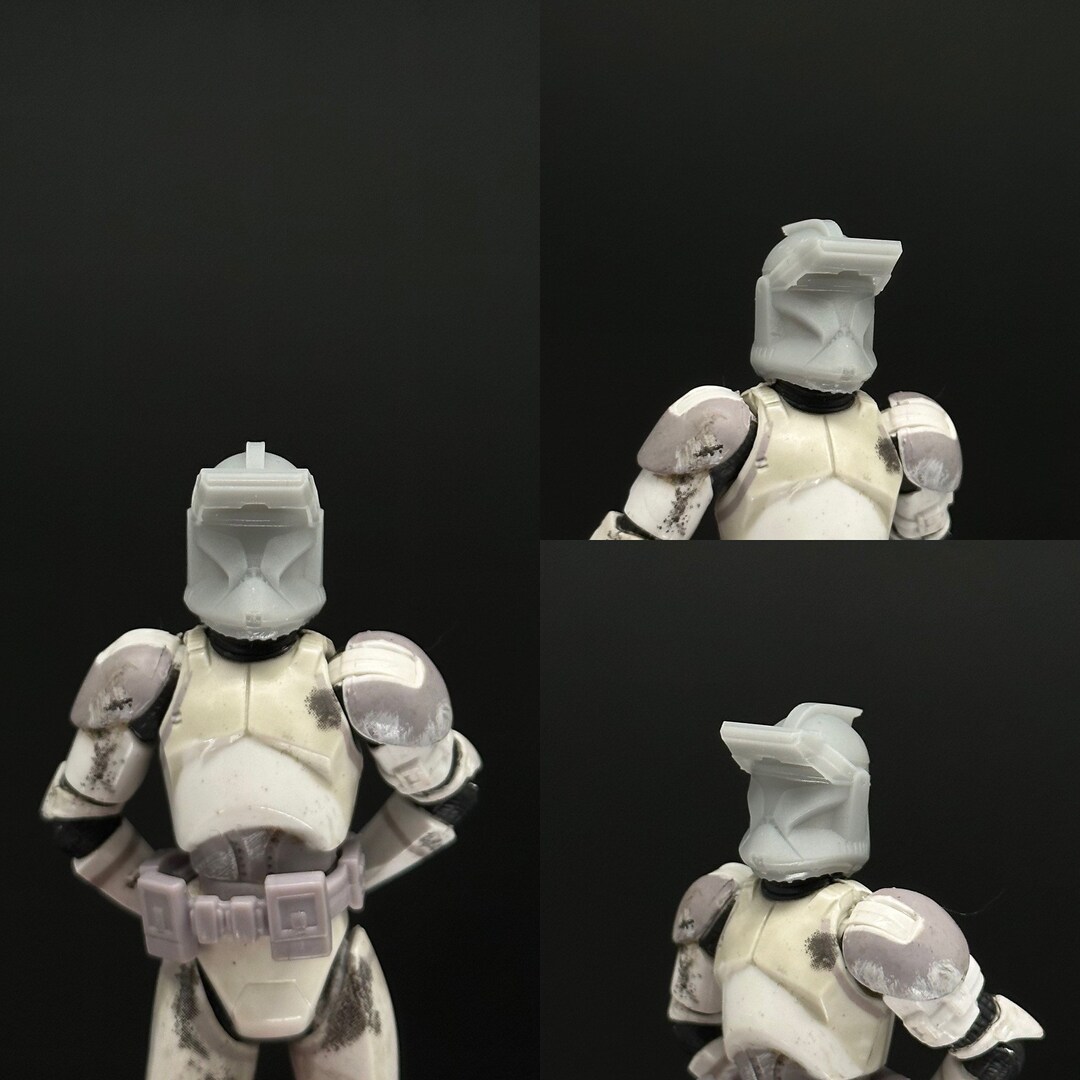 1:18 Phase One With Macrobinoculars (up) Helmet for Black Series 3 ...