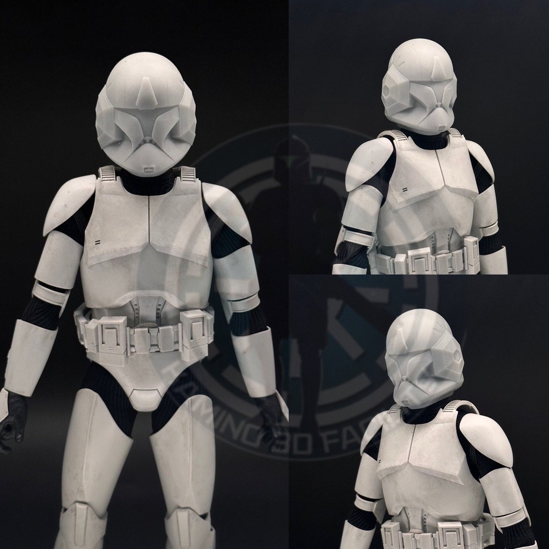 1:6 HT Spec Ops Clone Trooper Helmet for Custom 12in Figure - Etsy
