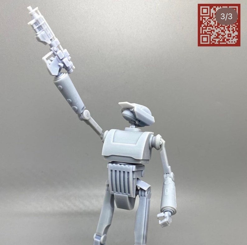1:12 SW Tx Tactical DIY Droid Kit Black Series 6 1/12 - Etsy