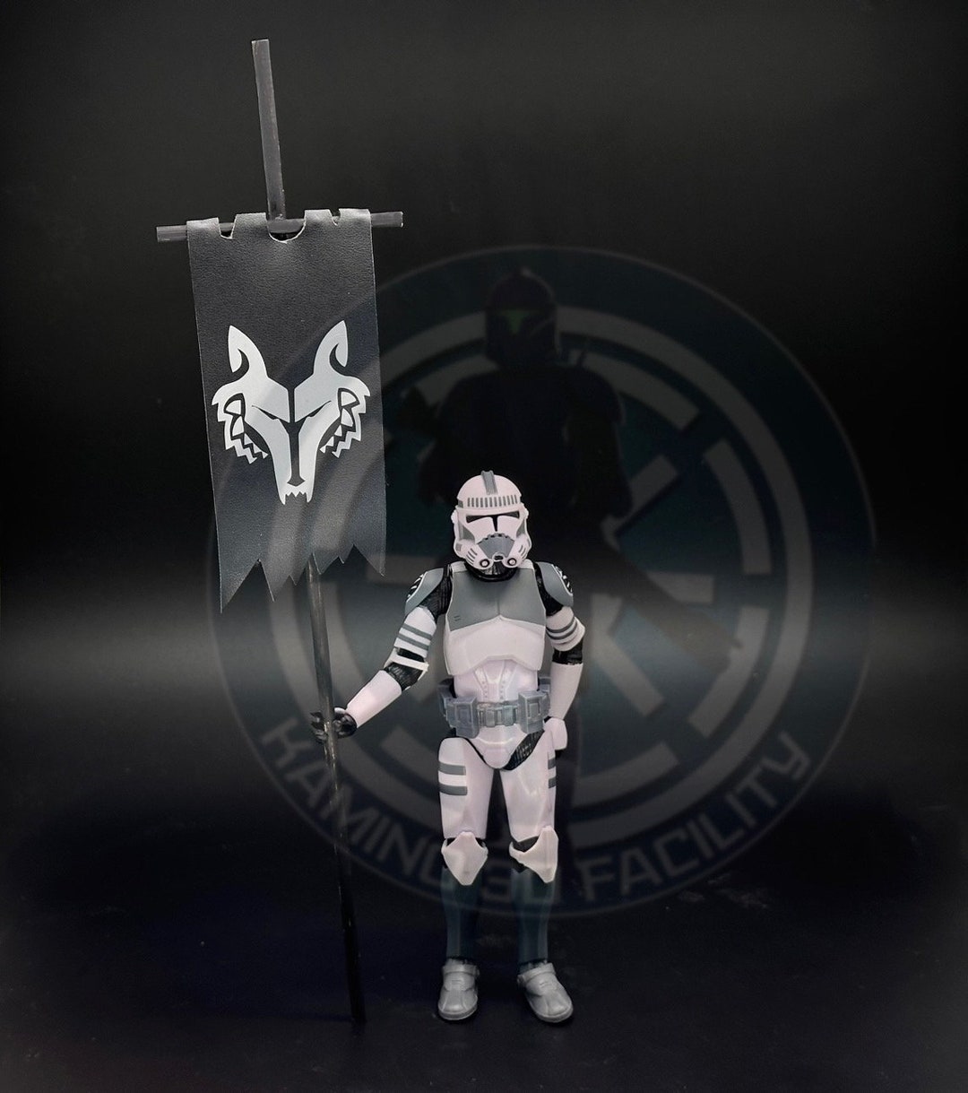 1:12 Wolfpack Banner for Clone Trooper Black Series 6inch - Etsy