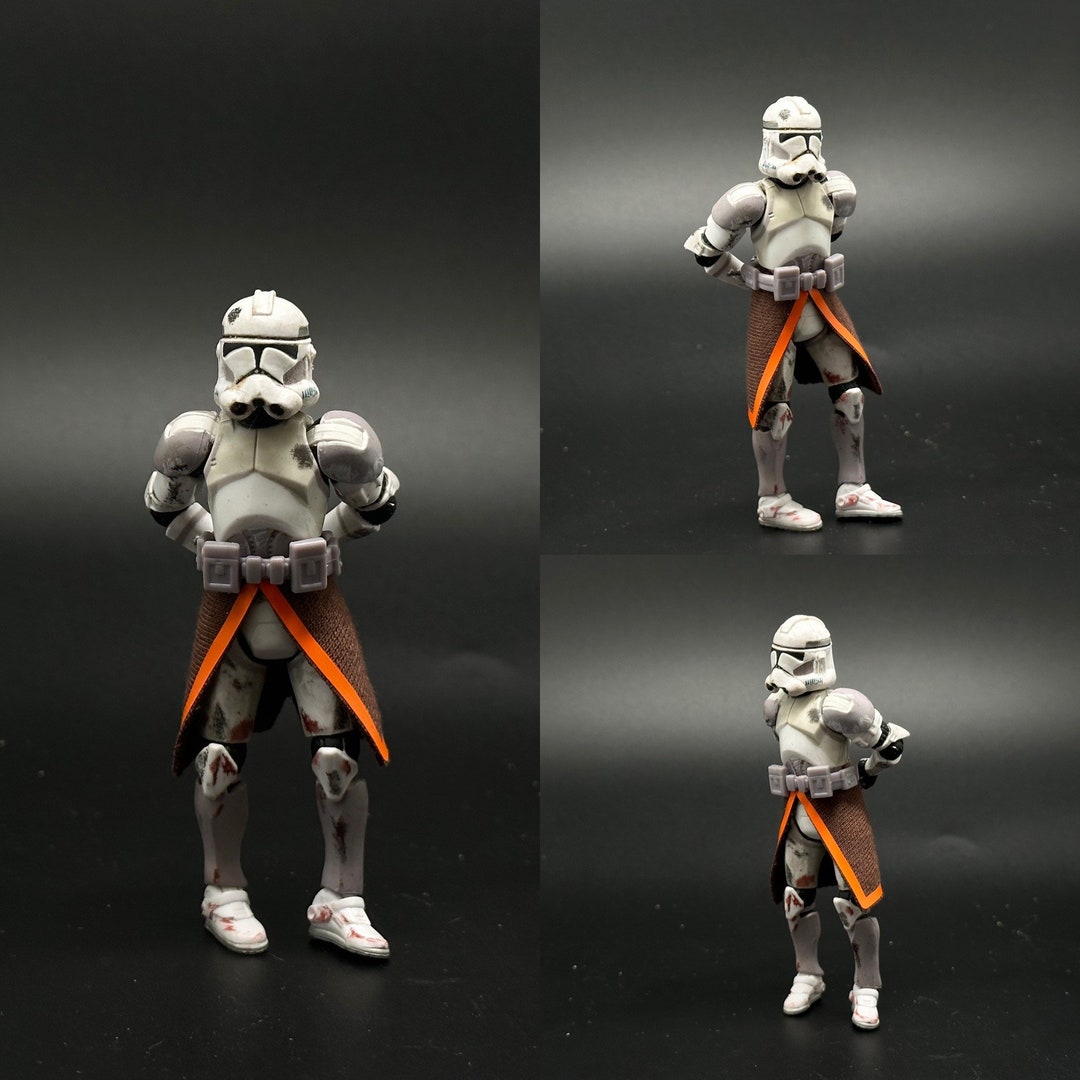 1:18 Custom Realistic Brown and Orange Kama for Clone Trooper 3.75 ...