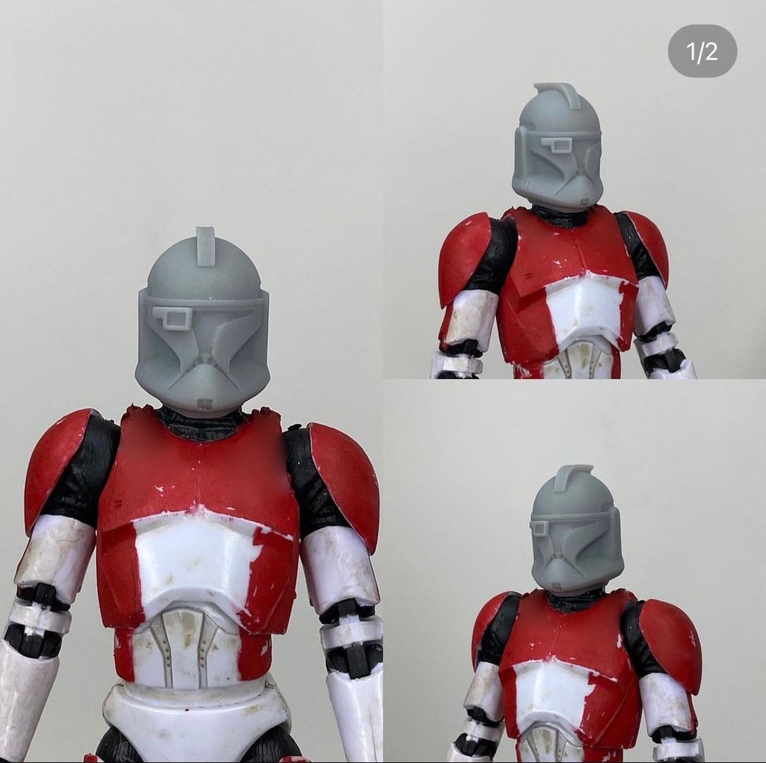 1:12 Alpha17 Clone Trooper Helmet for Black Series 6inch - Etsy