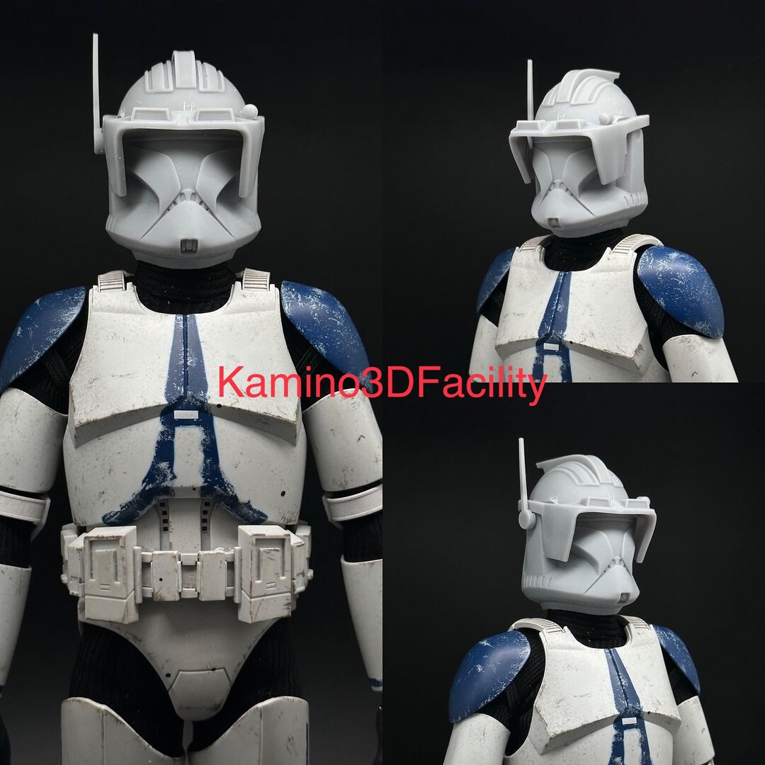 1:6 HT LT V Clone Trooper Helmet for Custom 12in Figure - Etsy