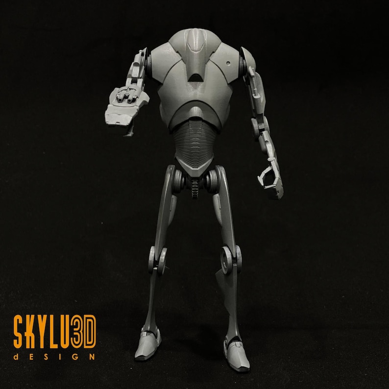 1:12 SW B2 V2 DIY Droid Kit Black Series 6 1/12 - Etsy