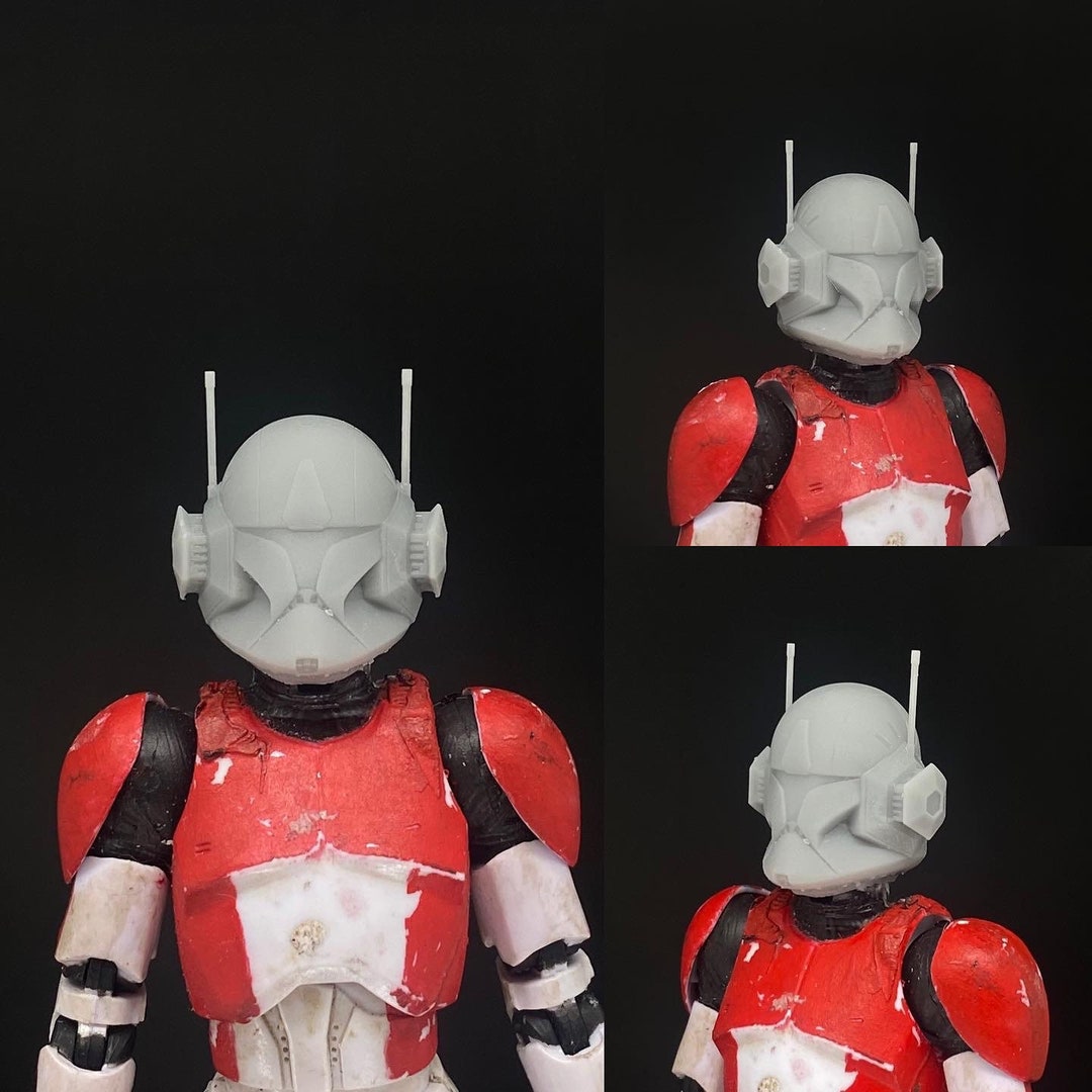 1:12 Spec Ops Clone Trooper Hamm Helmet for Black Series 6inch - Etsy