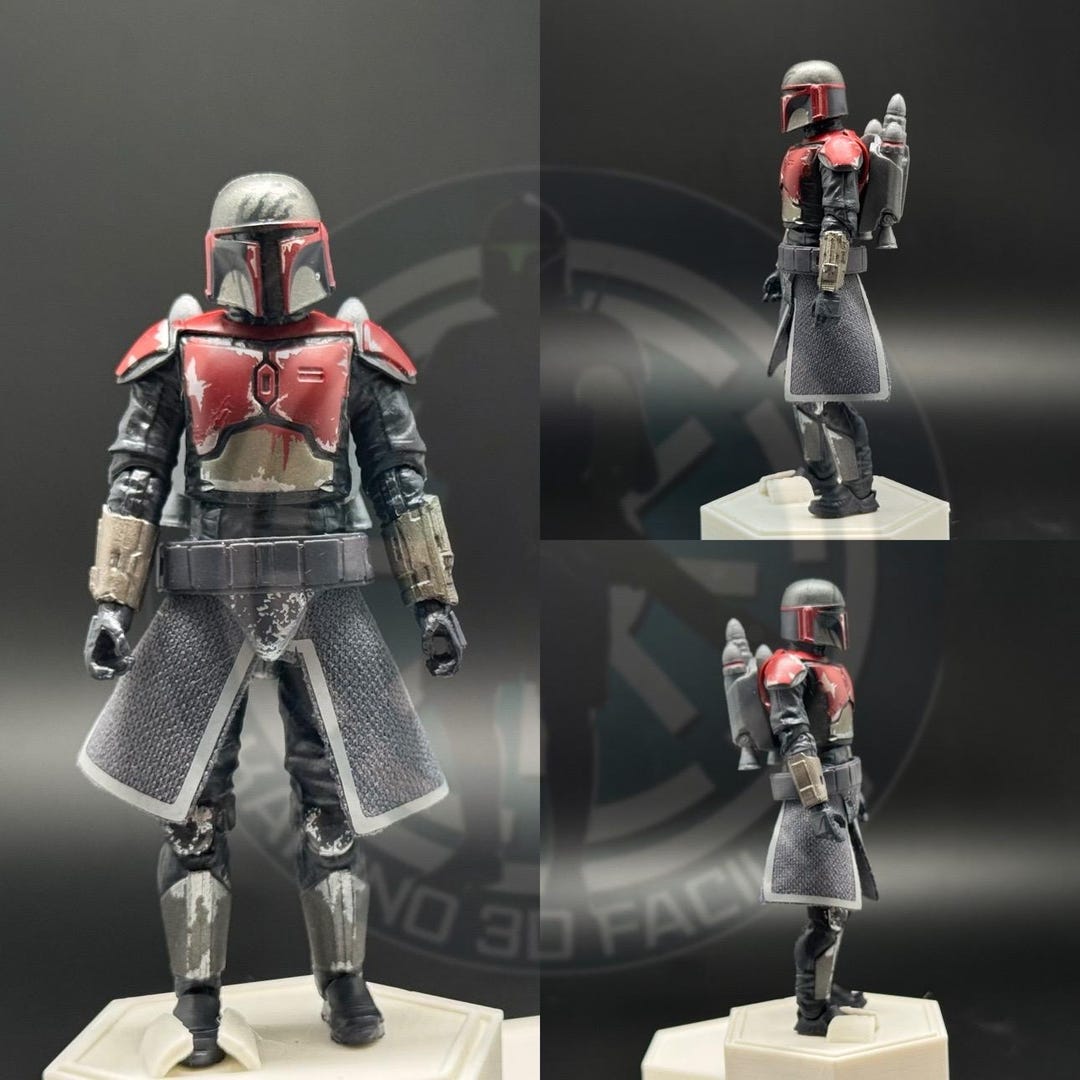 1:18 Mando Grey and Grey Kama for Clone Trooper 3.75 Inches - Etsy