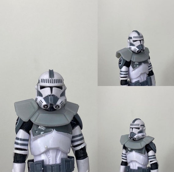1:12 Clone Trooper Howzer Realistic Pauldron for Black Series - Etsy