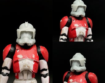 1:12 Phase 2 Heavy Clone Trooper Helmet for Black Series 6inch - Etsy