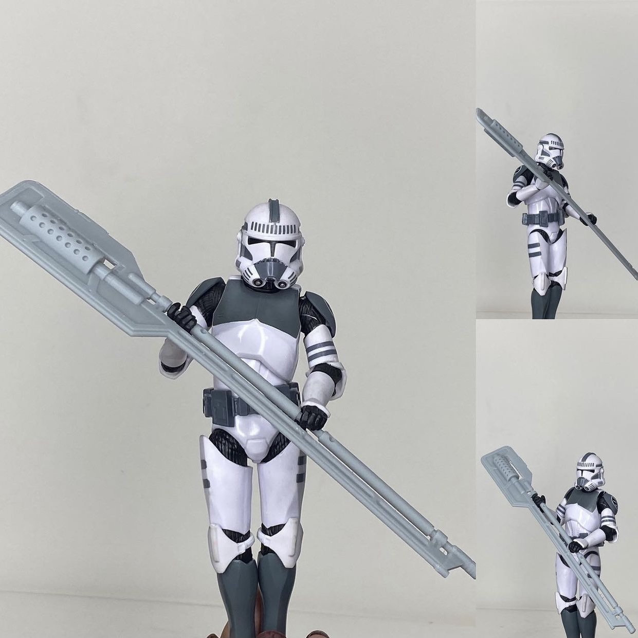 1:12 Purge Clone Trooper Electrohammer for Black Series 6inch - Etsy