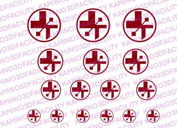 1:6 Clone Medic Emblem Waterslide Decals - Etsy Canada