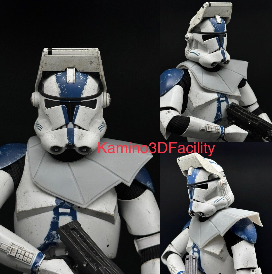 1:6 HT Clone Trooper Commander Jet Pauldron for Custom 12” Figure - Etsy