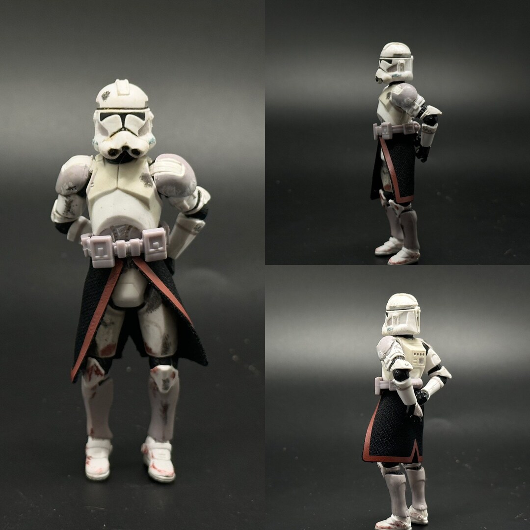 1:18 Custom Realistic Black and Brown Kama for Clone Trooper - Etsy