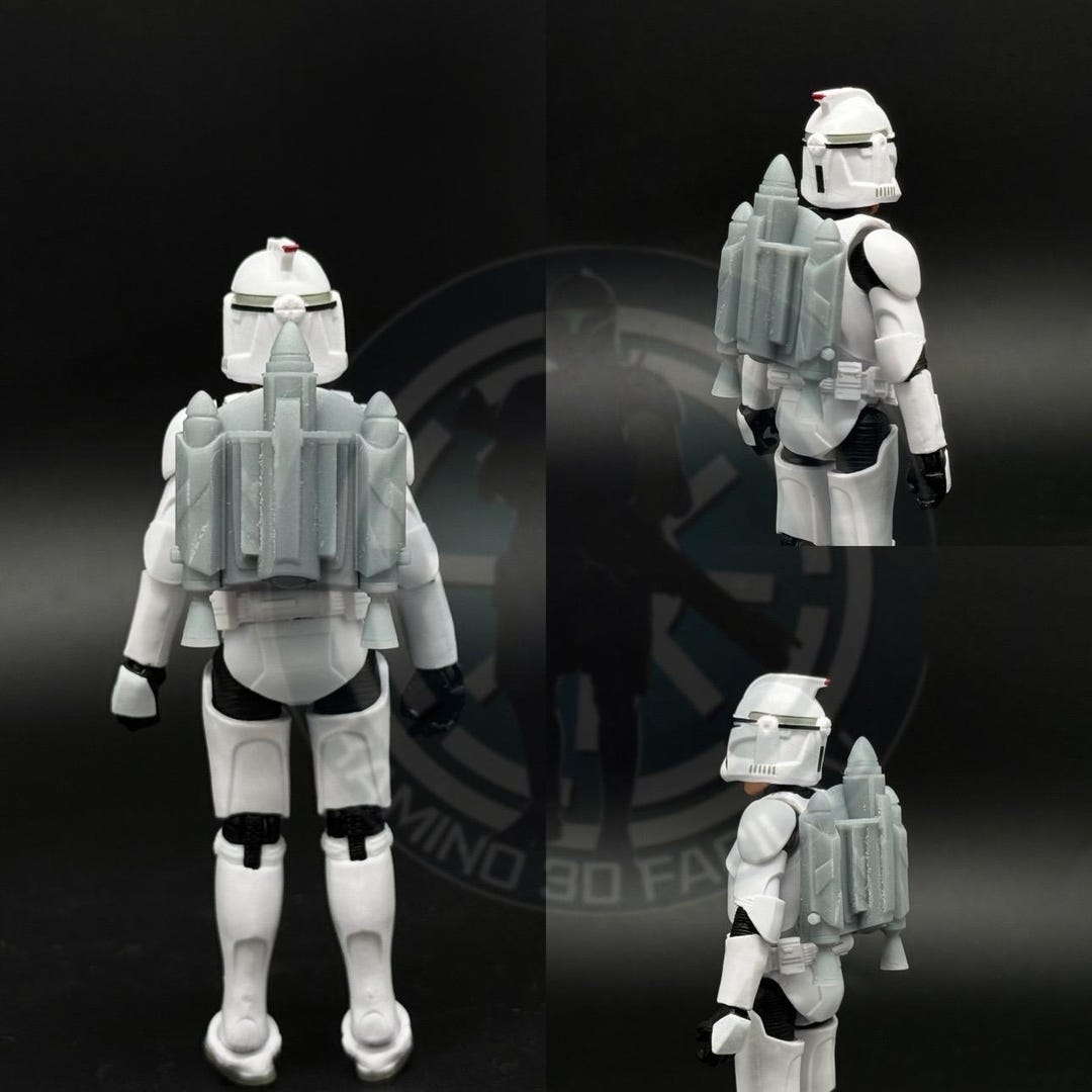 1:18 Clone Jetpack for Black Series 3.75inch - Etsy