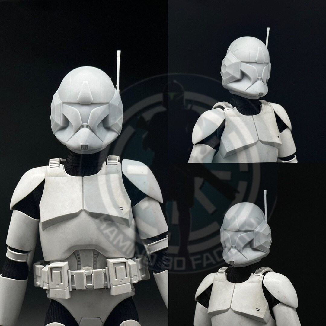 1:6 HT Spec Ops V2 Clone Trooper Helmet for Custom 12in Figure - Etsy