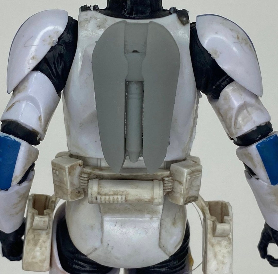 1:12 Commander Cody Jetpack for Black Series 6inch - Etsy