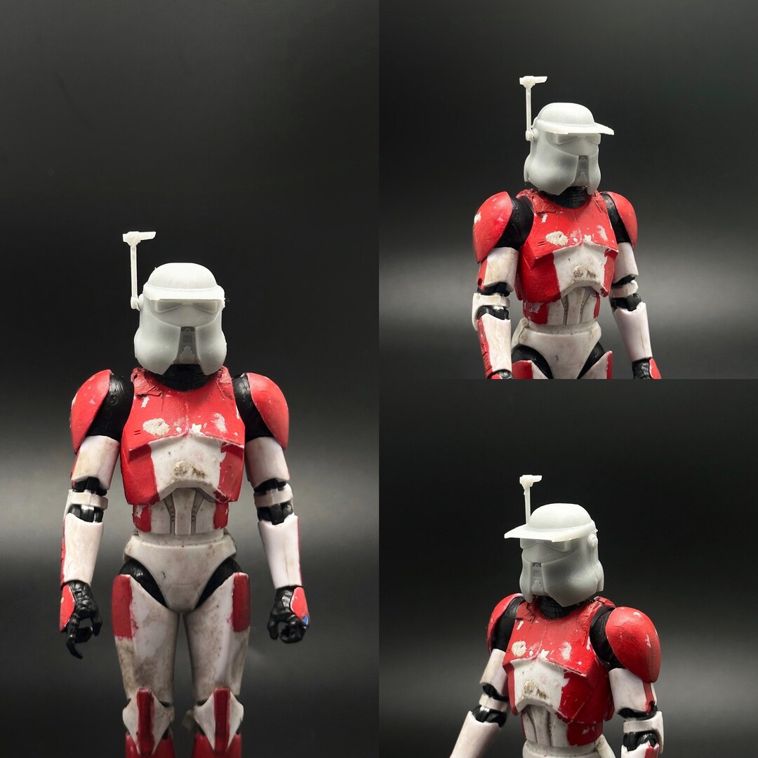 1:12 ARC Heavy Gunner Clone Trooper Helmet for Black Series 6inch - Etsy