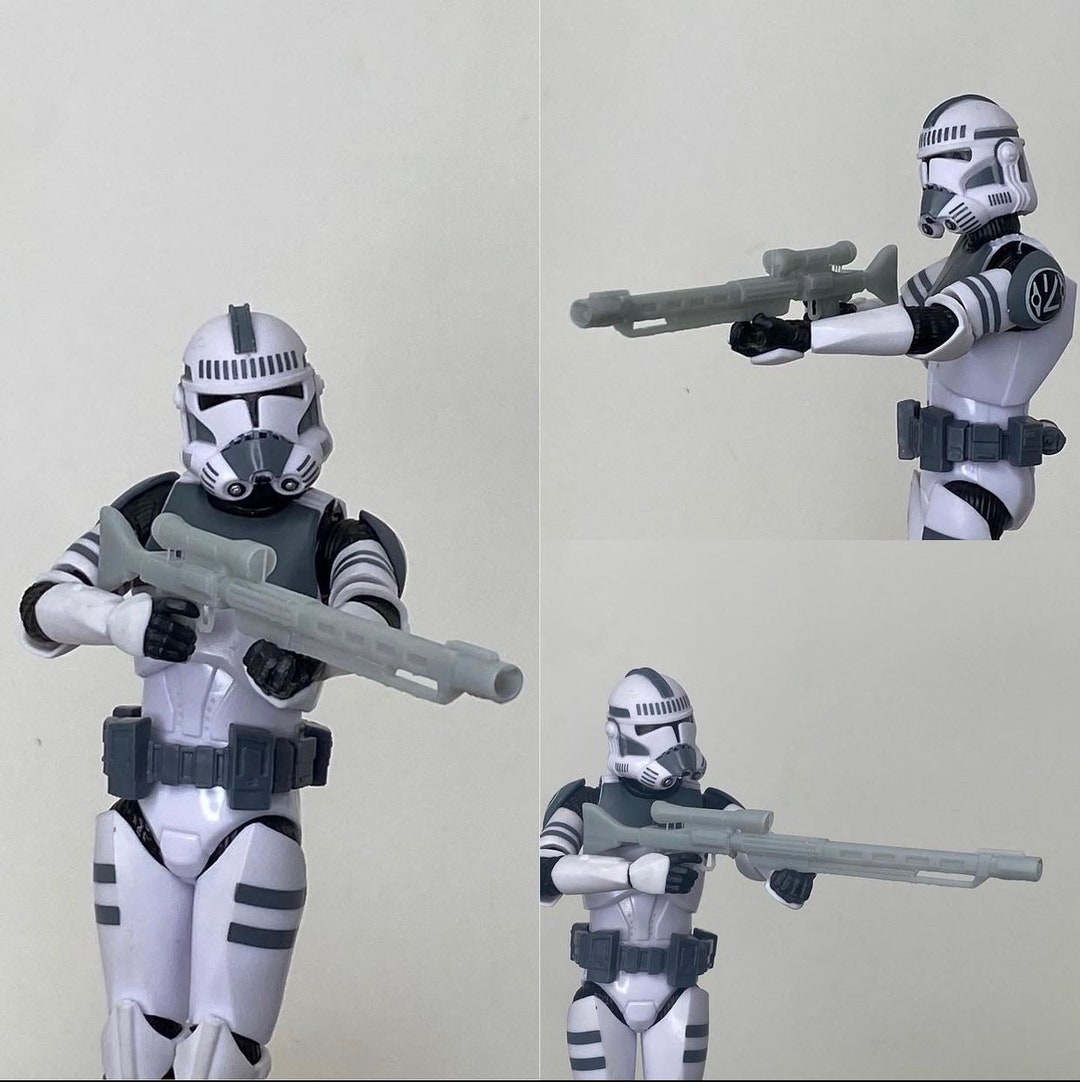 1:12 Dc-15x Sniper for Black Series 6inch - Etsy
