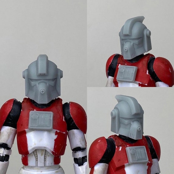 1:12 Stealth Pilot Set Helmet and Chest Piece for Black Series - Etsy