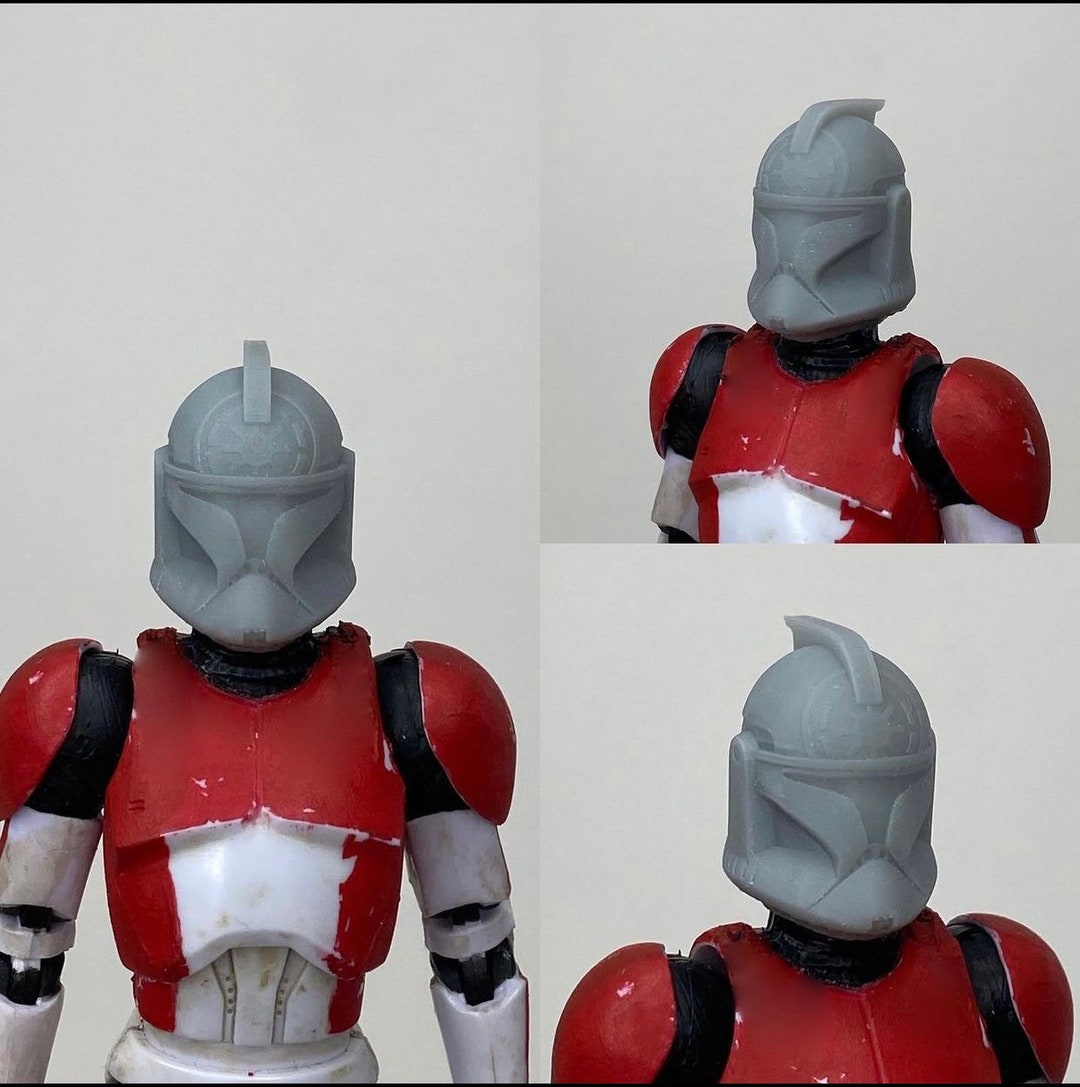 1:12 Phase One Jesse Clone Trooper Helmet for Black Series 6inch - Etsy
