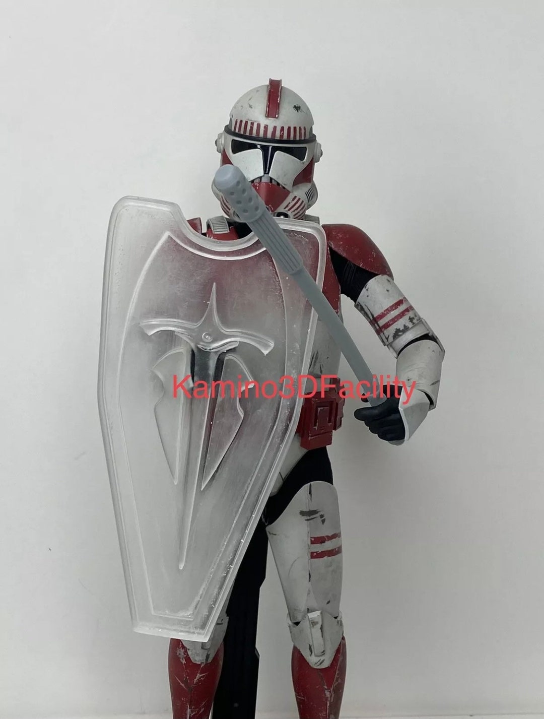 1:6 HT Clone Trooper Riot Shield and Baton for Custom 12 Figure - Etsy